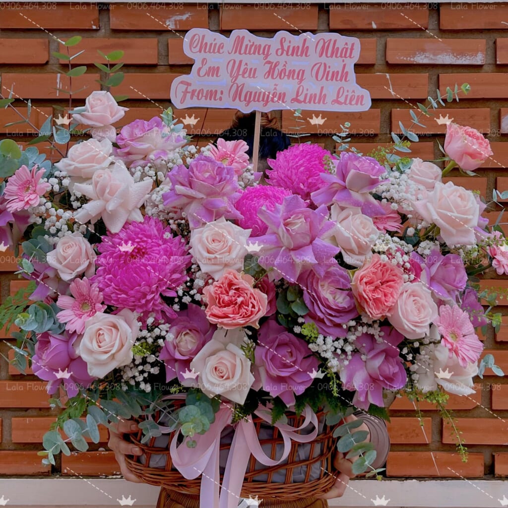 Mẫu 10 - Món Quà - Lala FLower - Shop Hoa Tươi DakLak