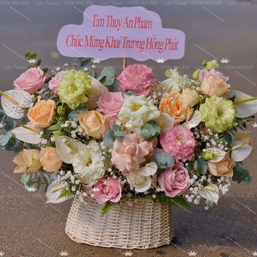 Mẫu 13 - Đong Đầy - Lala FLower - Shop Hoa Tươi DakLak